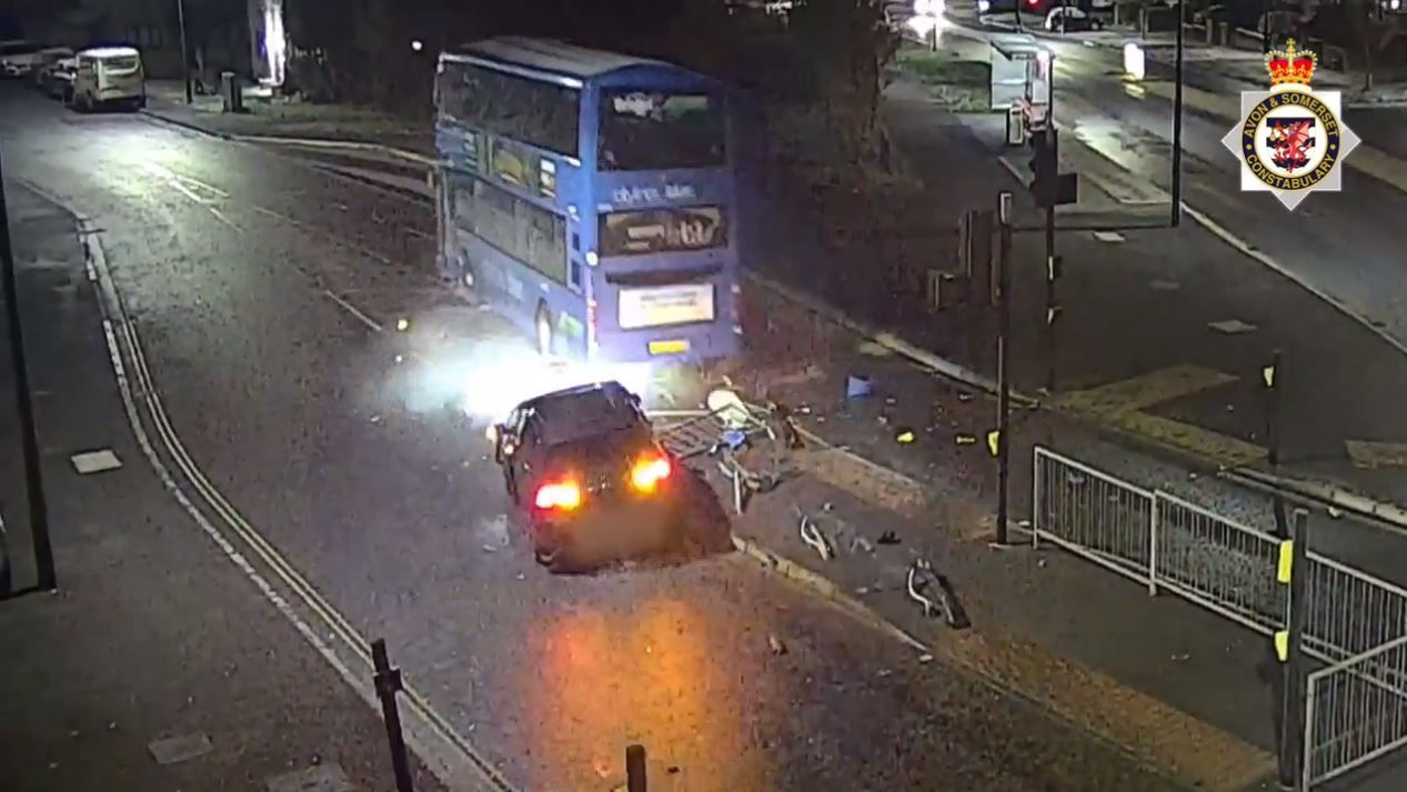 Man jailed after bus crashes into house